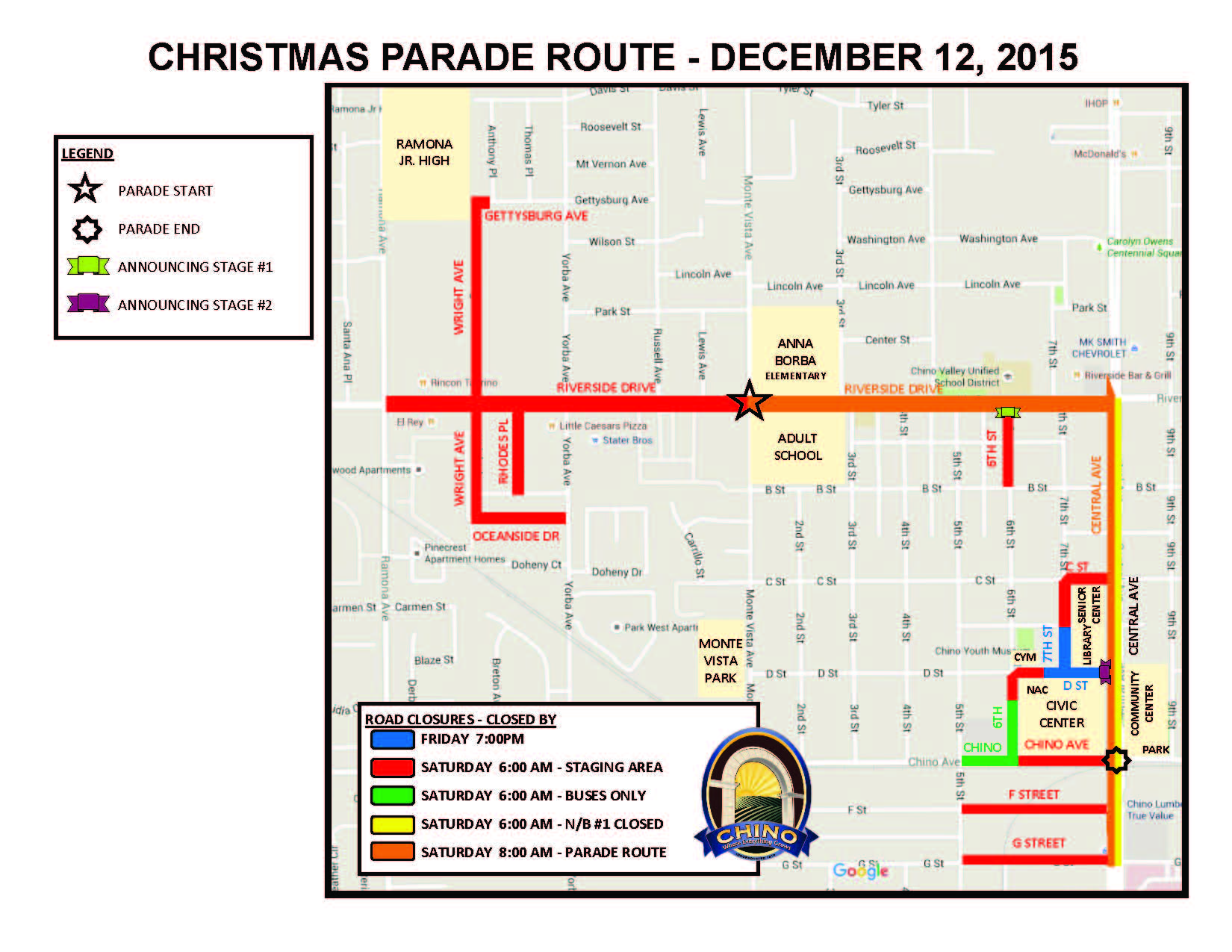 Chino Prepares for Annual Youth Christmas Parade | ABC PR -Community ...