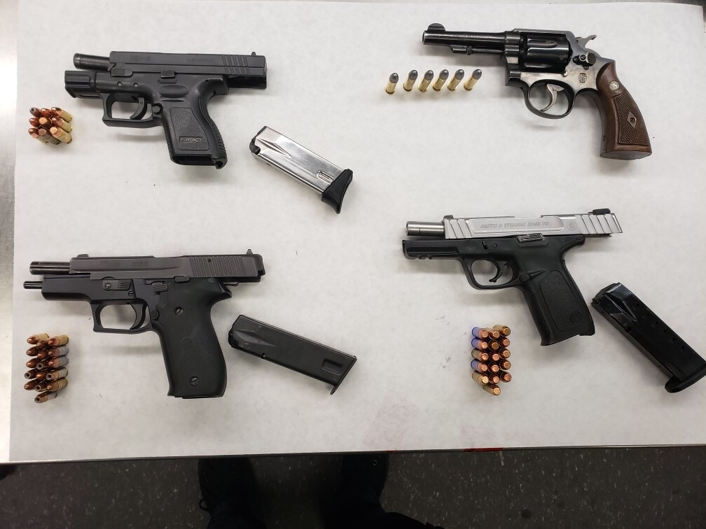 Major Crimes Task Force arrest three gang members with 4 loaded guns ...