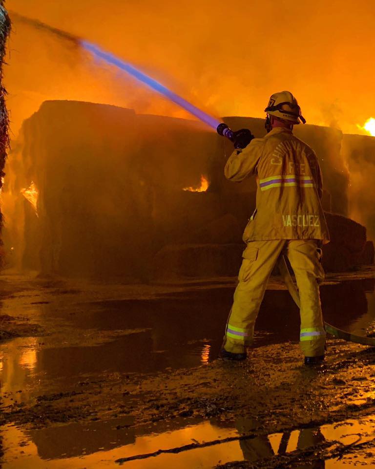 Chino Hay Fire | ABC PR -Community News, Public Relations and ...